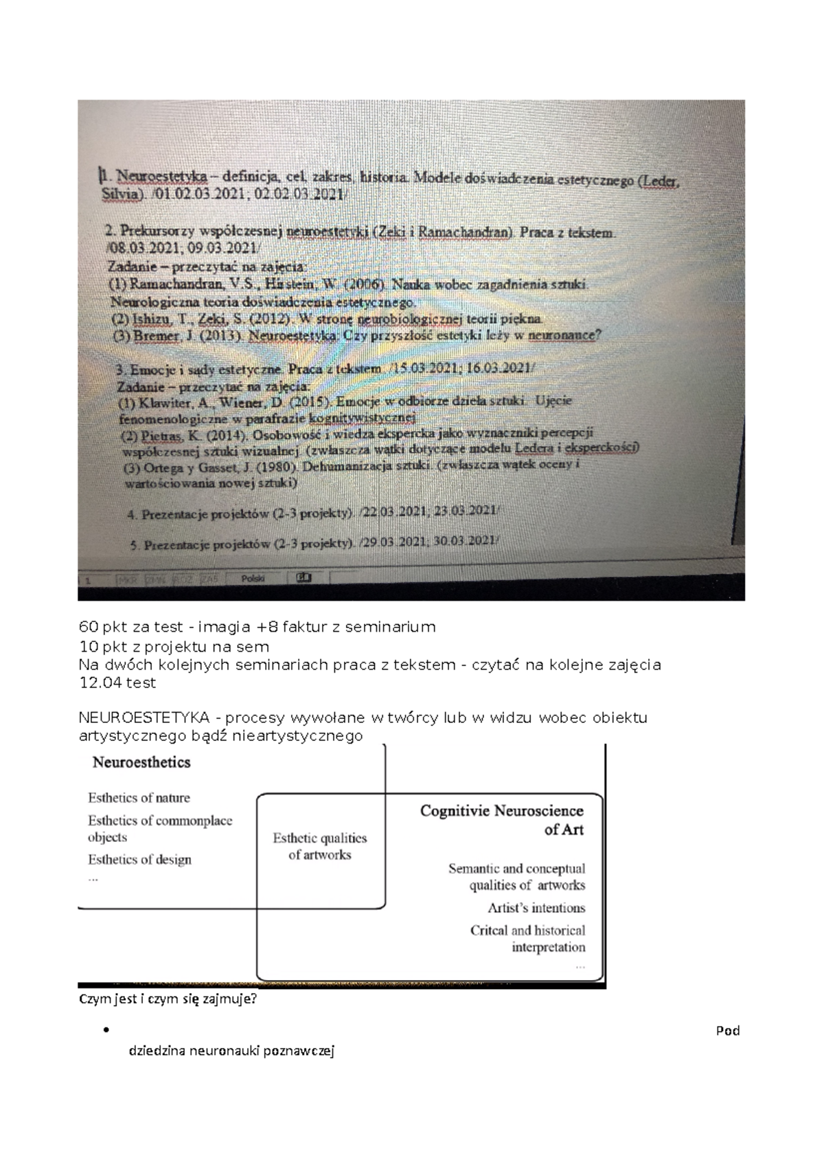 S 1 - swps - 60 pkt za test - imagia +8 faktur z seminarium 10 pkt z ...