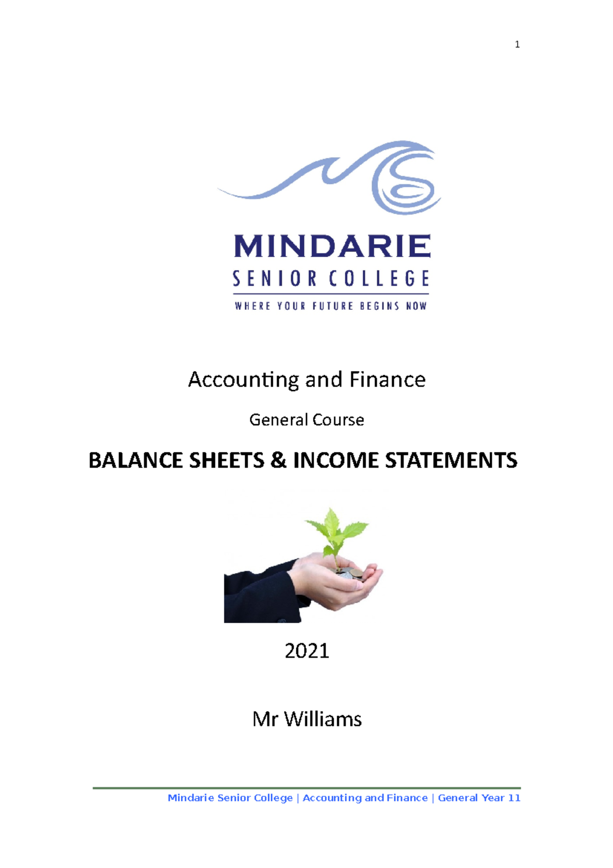 2 - Balance Sheets Income Statements - Worksheets - Solutions ...