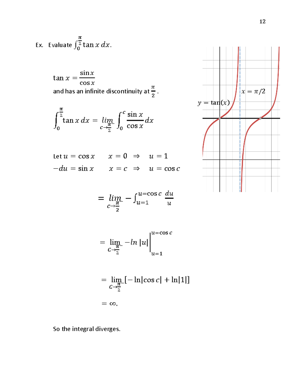 Improper Integrals 3 - Calculus With Analytic Geometry Ii - Ex ...