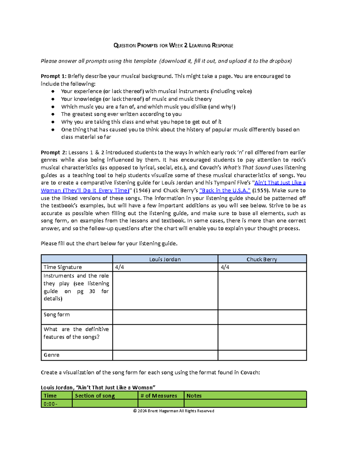 Learning Response Prompts Week 2 - QUESTION PROMPTS FOR WEEK 2 LEARNING RESPONSE Please answer ...