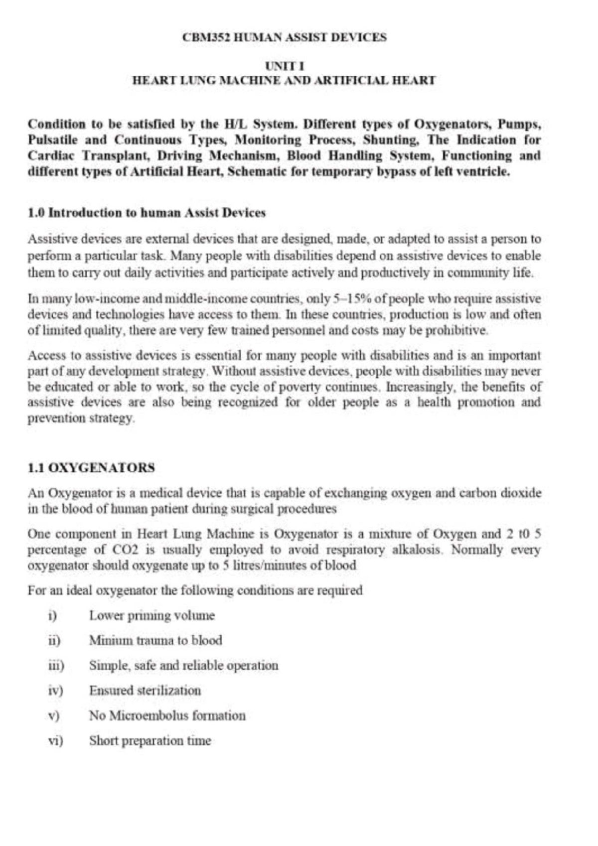 𝐇𝐀𝐃-(𝐔𝐧𝐢𝐭1) - Human Assist Devices - Studocu
