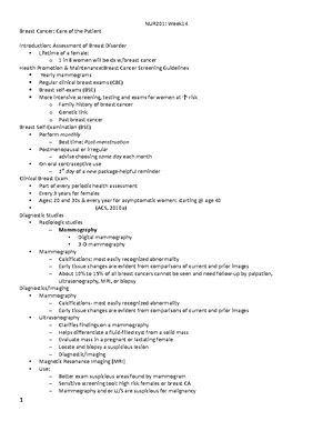 ARDS case study - notes - Acute Respiratory Distress Syndrome Scenario ...