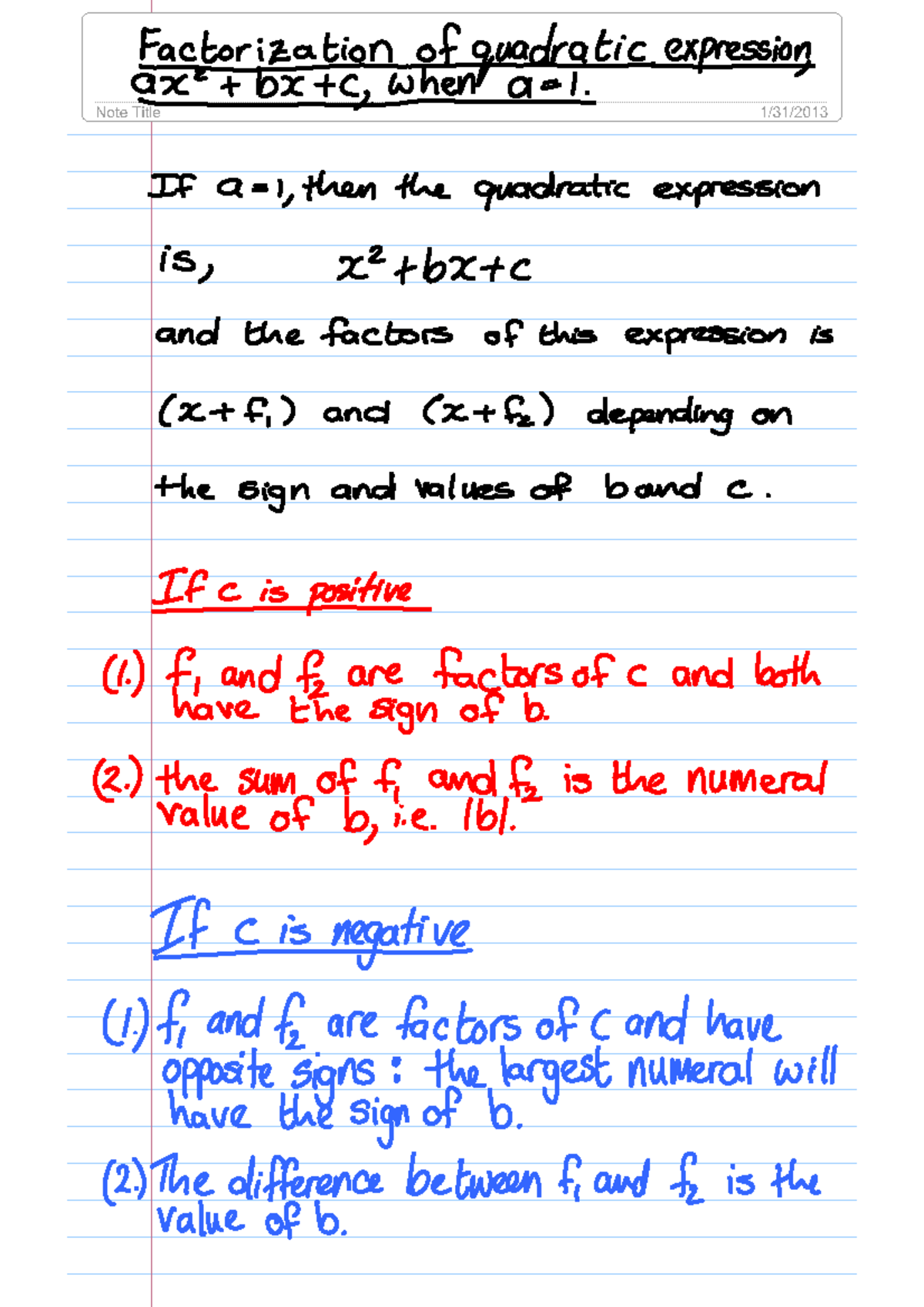Chapter 1 3 - Lecture notes 1 - MAT001 - MUT - Studocu