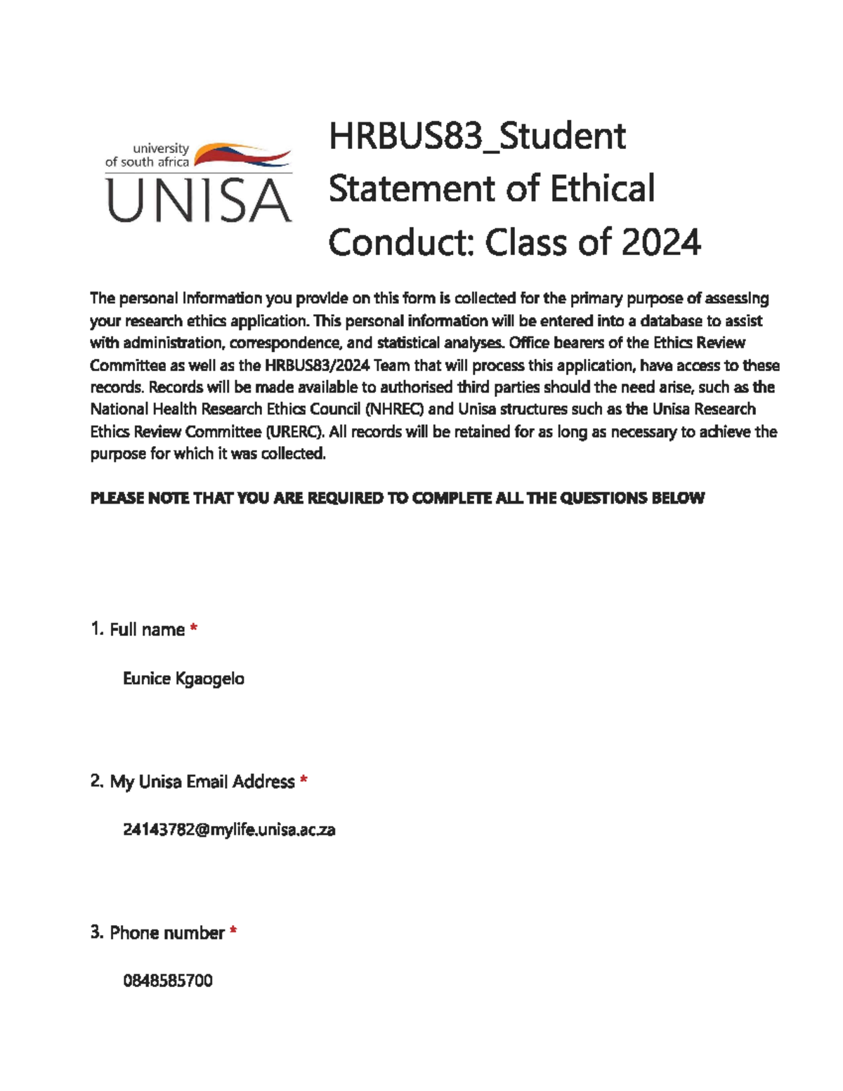 Eunice K Ntuli 24143782 Hrubs 8301 714838 - HMEMS80 - Studocu