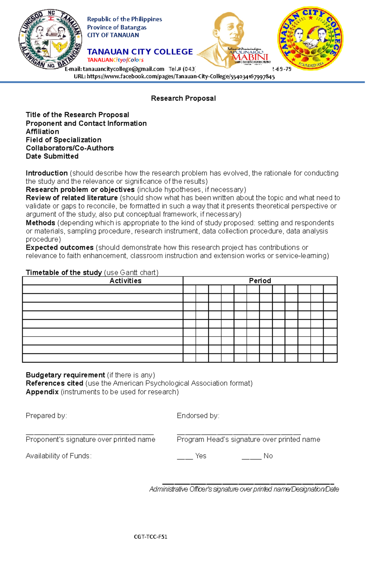 Research-Proposal - study - Republic of the Philippines Province of ...