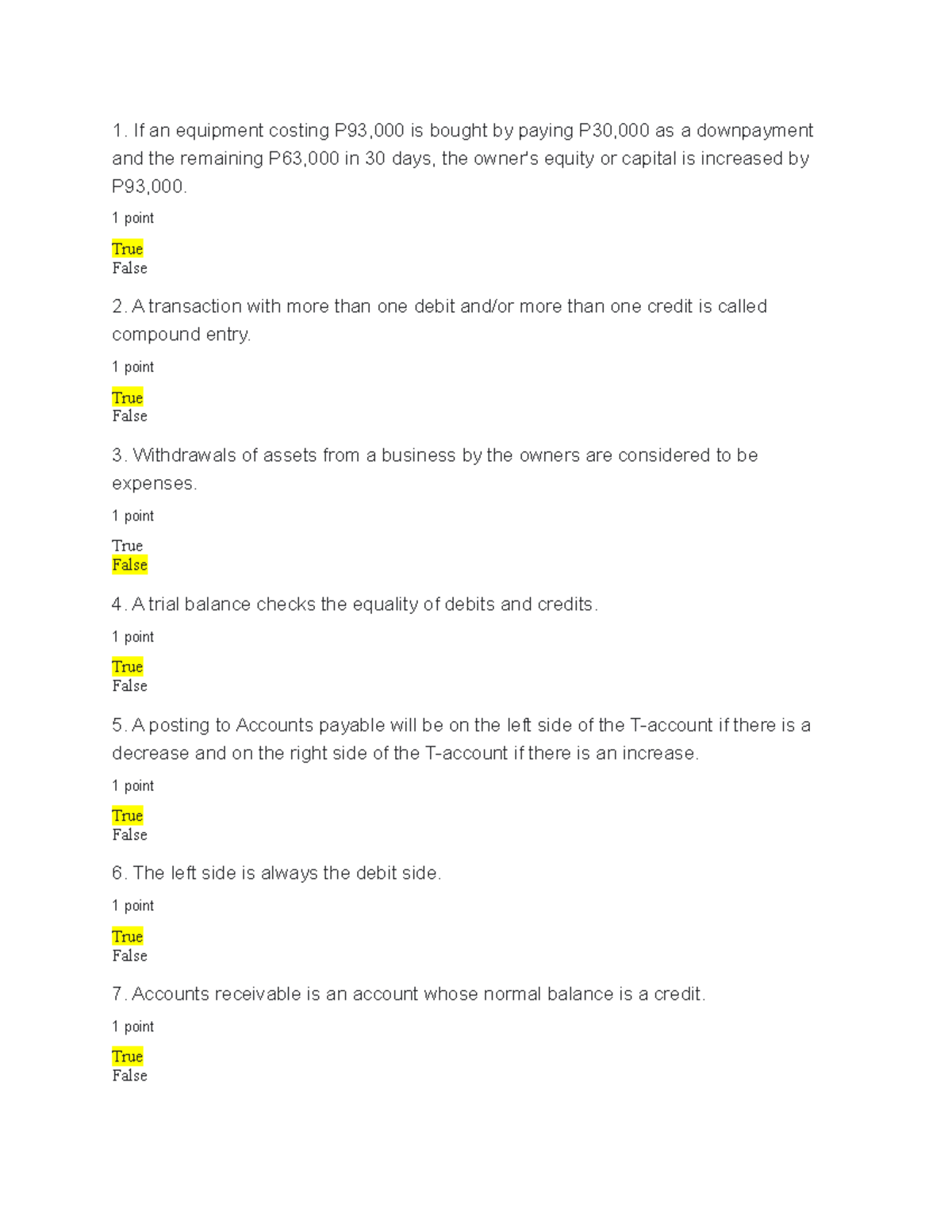 1 - Practice materials that can help you solve some problems regarding ...