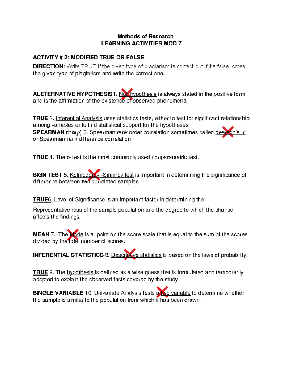 Introduction to Research Methods - Methods of Research LEARNING ...