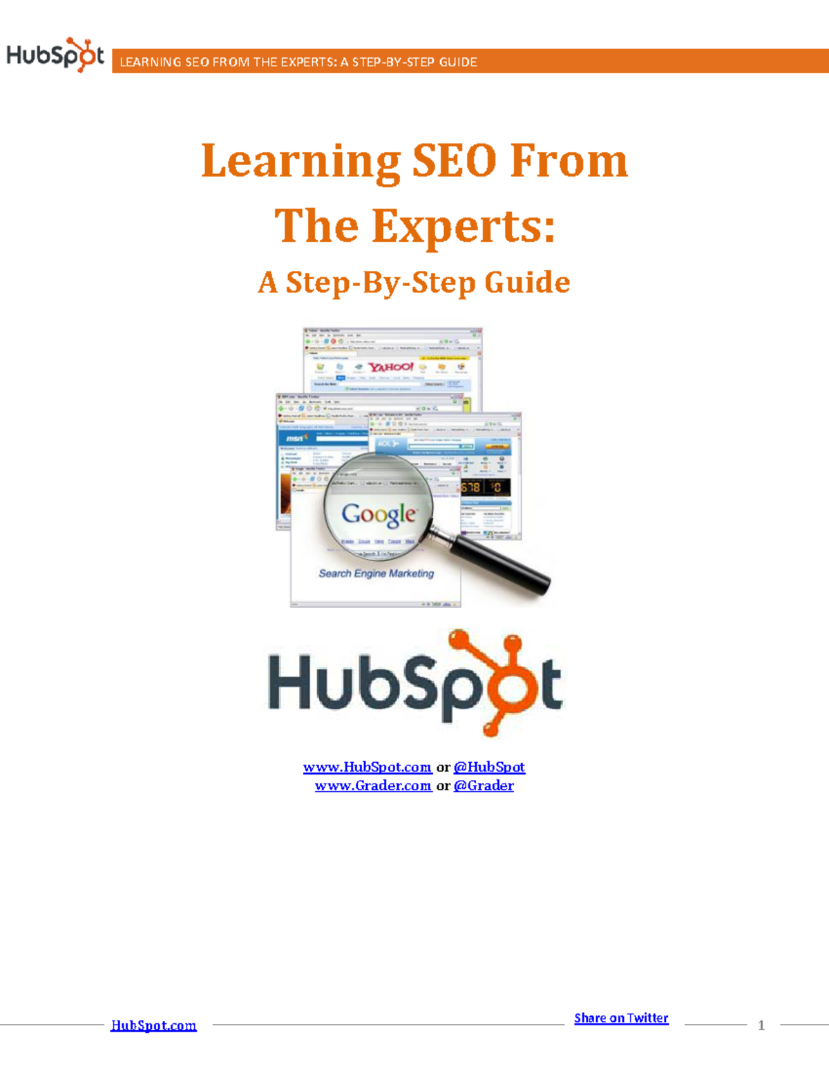 Learning seo from the experts - Learning SEO From The Experts: A Step ...