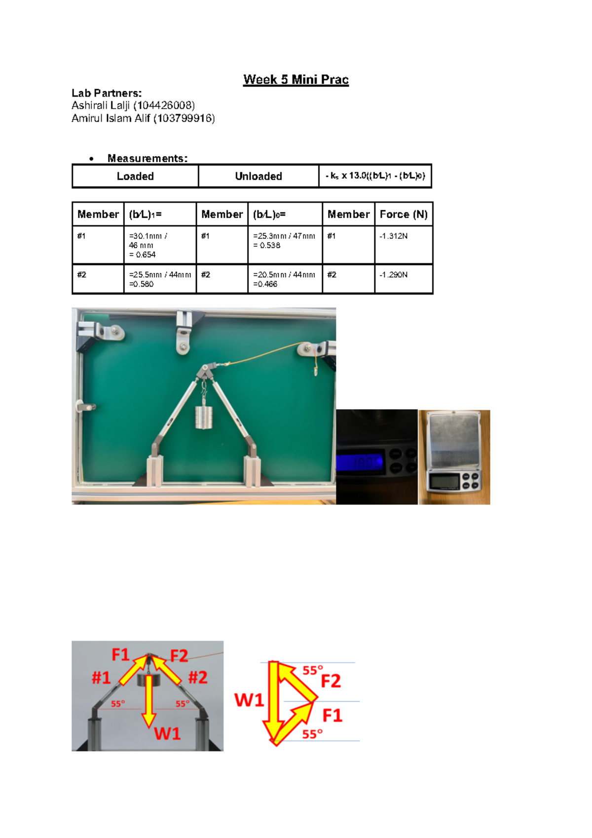 Week 5 Mini Prac - Week 5 mini practice - Week 5 Mini Prac Lab Partners ...