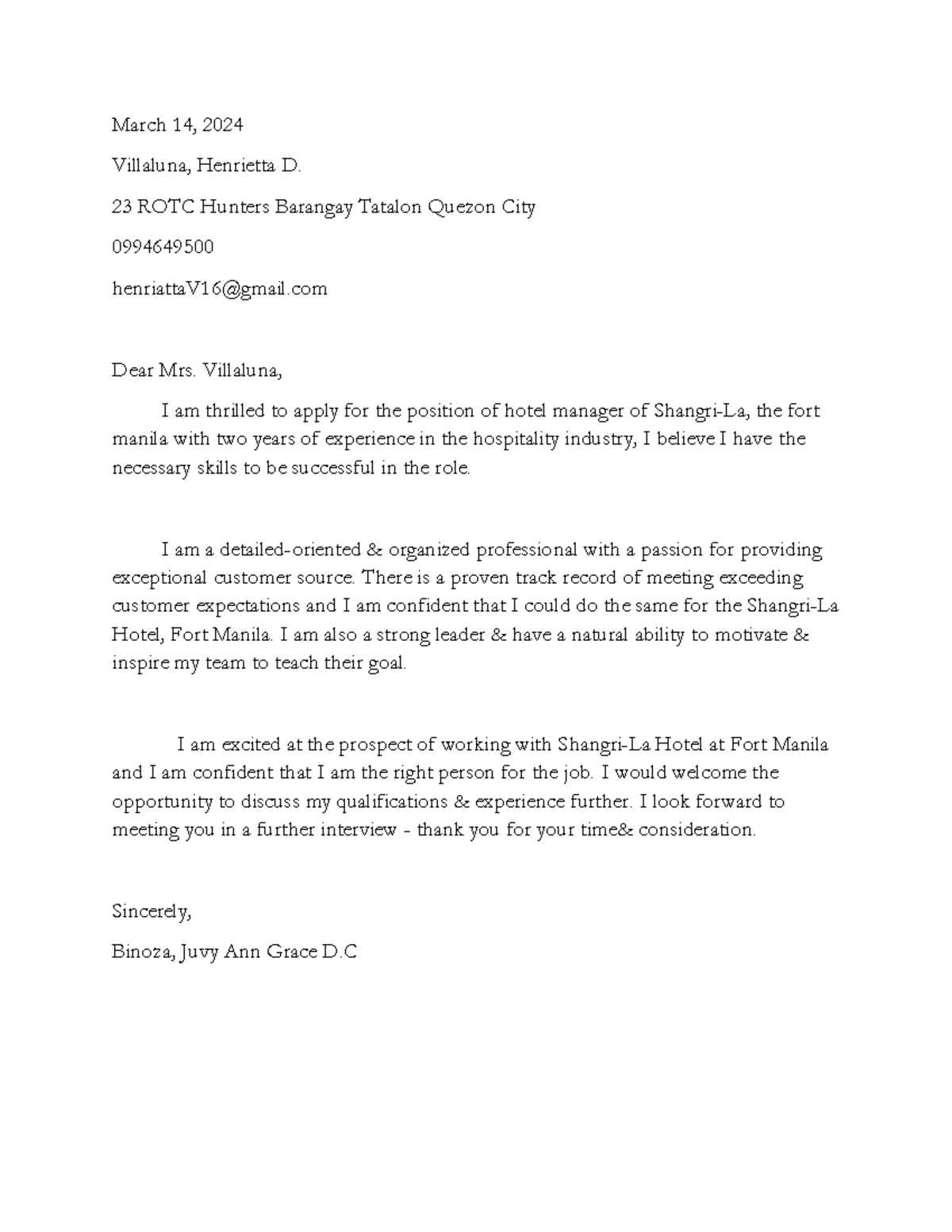 Inbound 499778874257166437 - March 14, 2024 Villaluna, Henrietta D. 23 ...