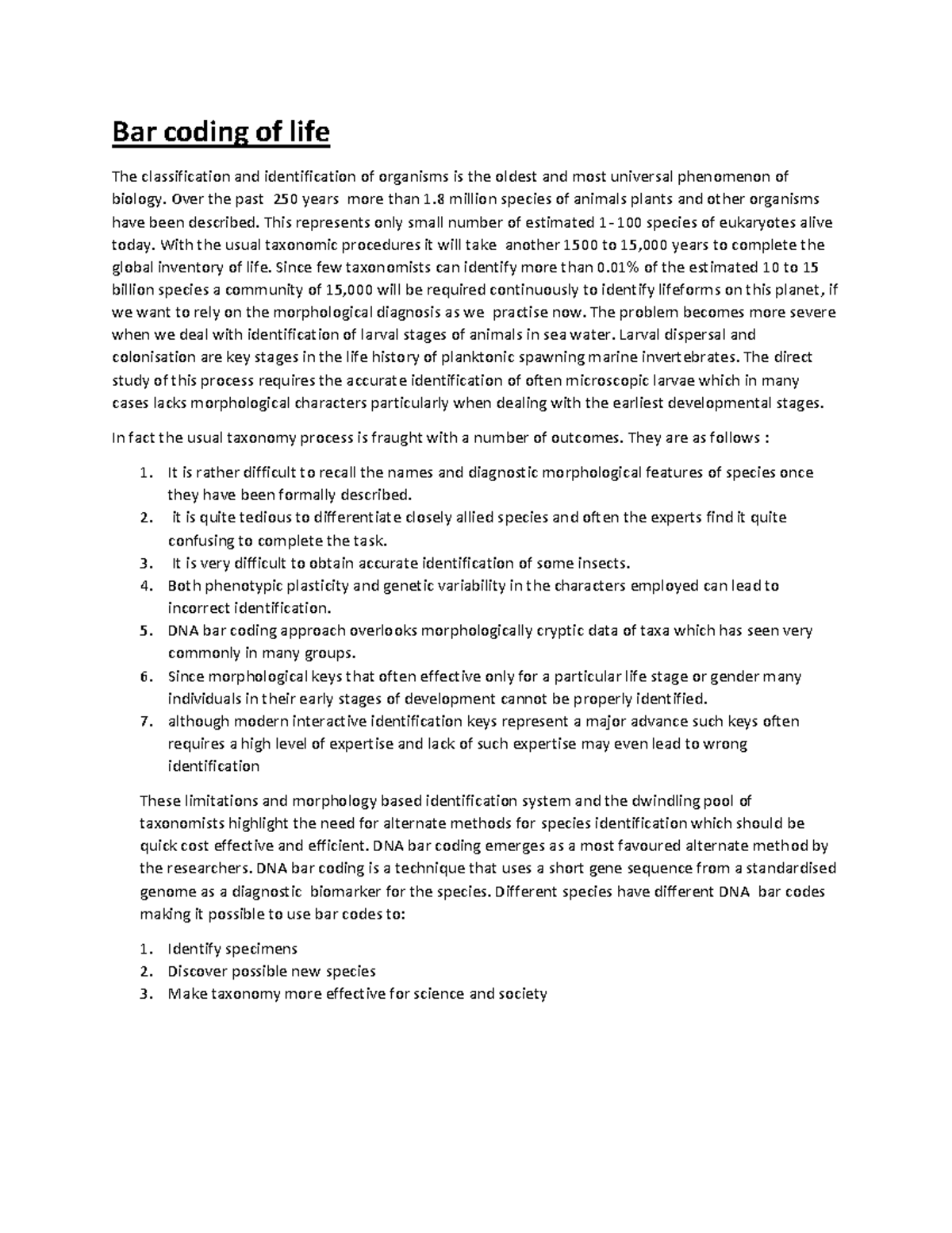 Barcoding ( General information on barcodes and barcoding) - Bar coding ...