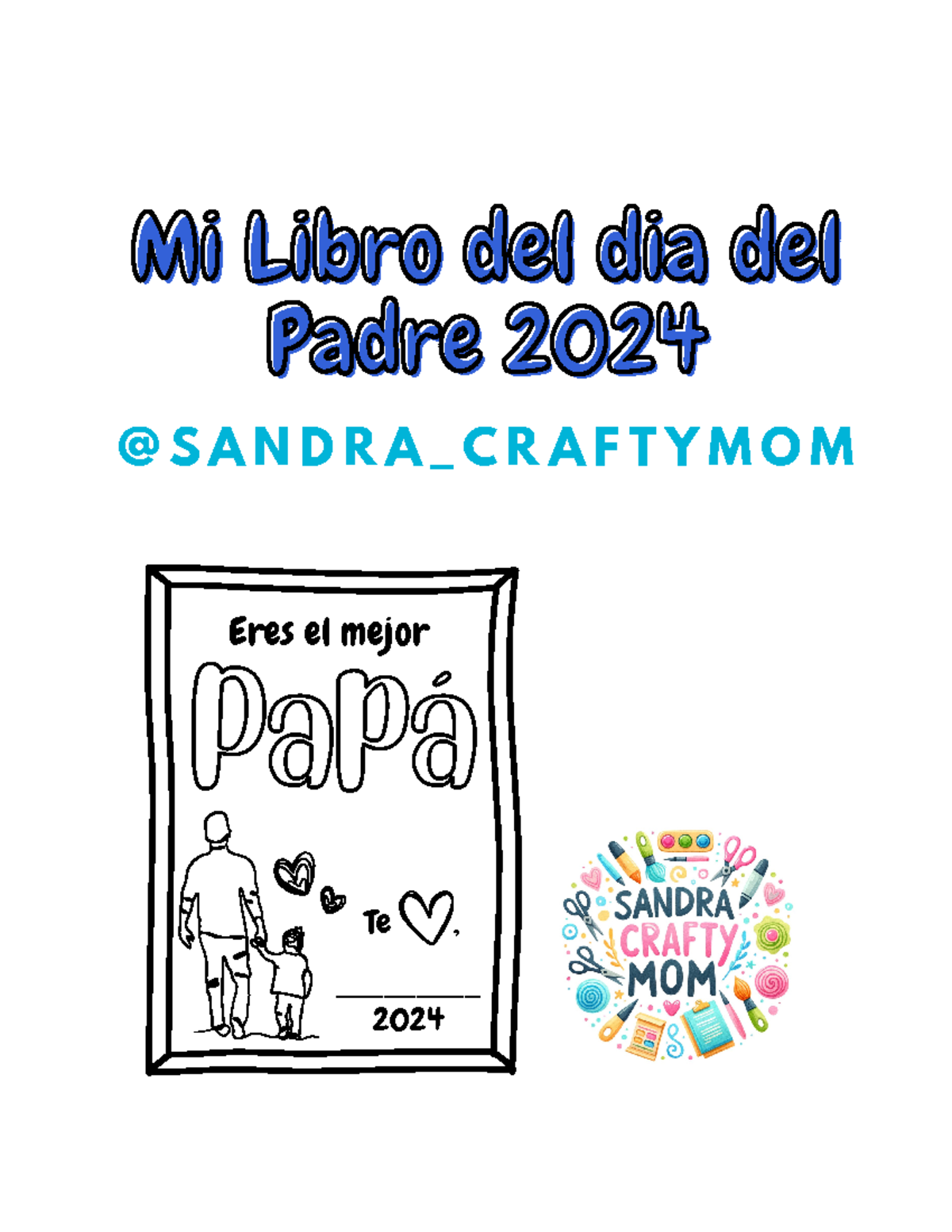 Libro dia del Padre 2024 - Papá Eres el mejor Te , 2024 Mi Libro del ...
