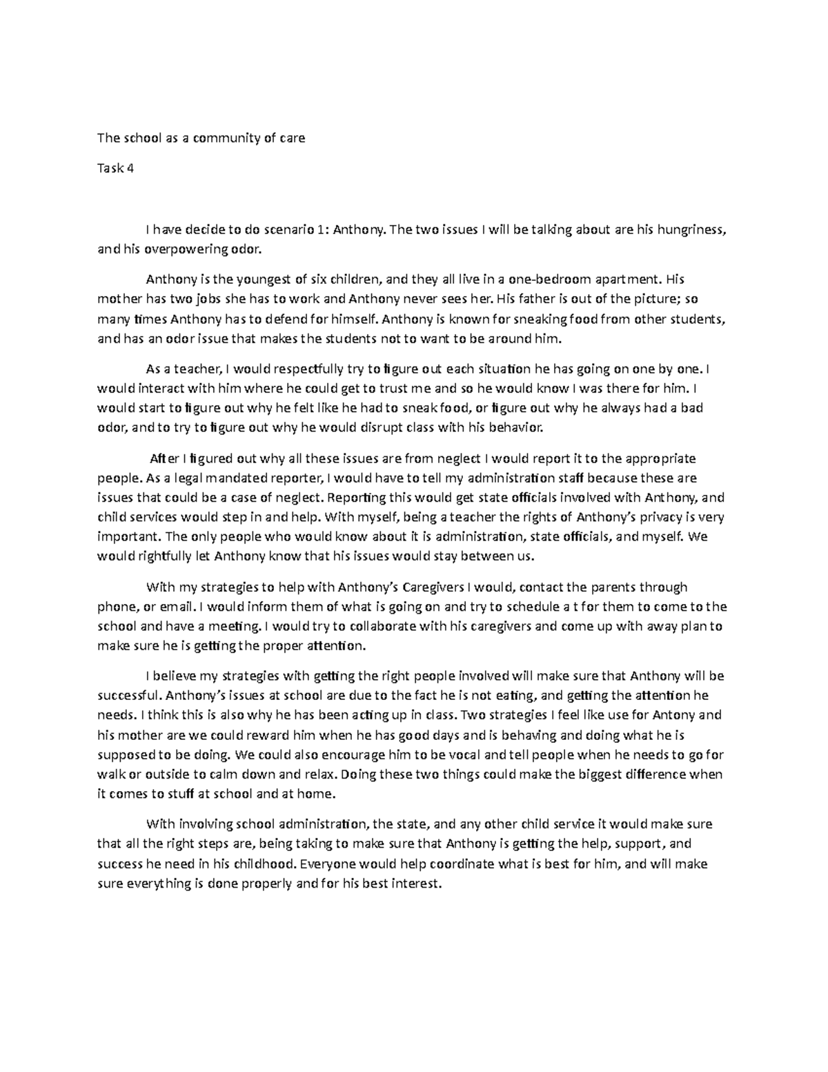 Task 4 8 - Pass - D090 - WGU - Studocu