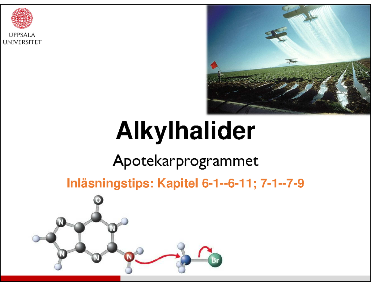 %C3%85 F10 Haloalkaner HT-19 - Alkylhalider Apotekarprogrammet ...