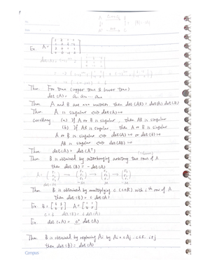 Linear Algebra Homework 1 - Homework I ####### 4 Let Abe the 3 4 Matrix ...