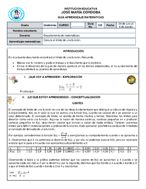 01 GUÍA DE Economía Y Política PARA Estudiantes DEL Grado 11 - GUÍA 01 ...