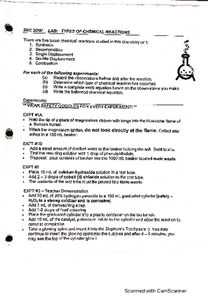 Chemistry A Molecular Approach Exam Notes - Chemistry: A Molecular ...