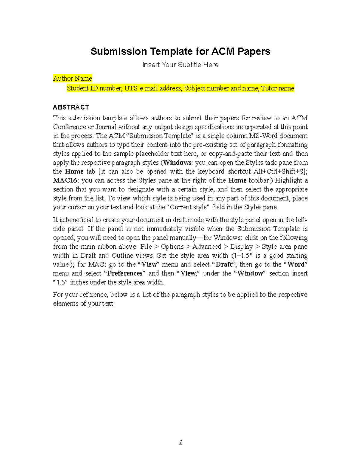 Task 3-paper on the cultural probe kit - Submission Template for ACM ...