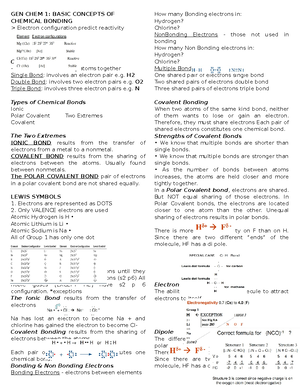 Quarter 2 Module 1-General Chemistry 1 for SHS - NOT General Chemistry ...