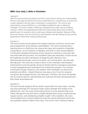 WK 6 ATI Review Skills Modules 3 - ATI: Review Skills Modules 3 ...