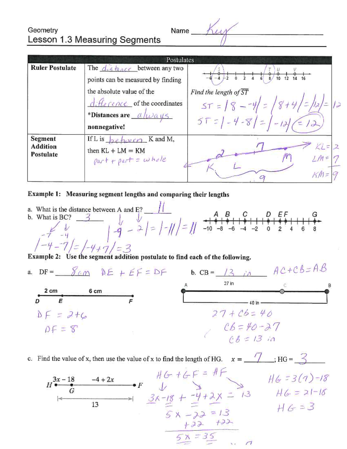 1.3 completed notes - MATH 050 - Studocu