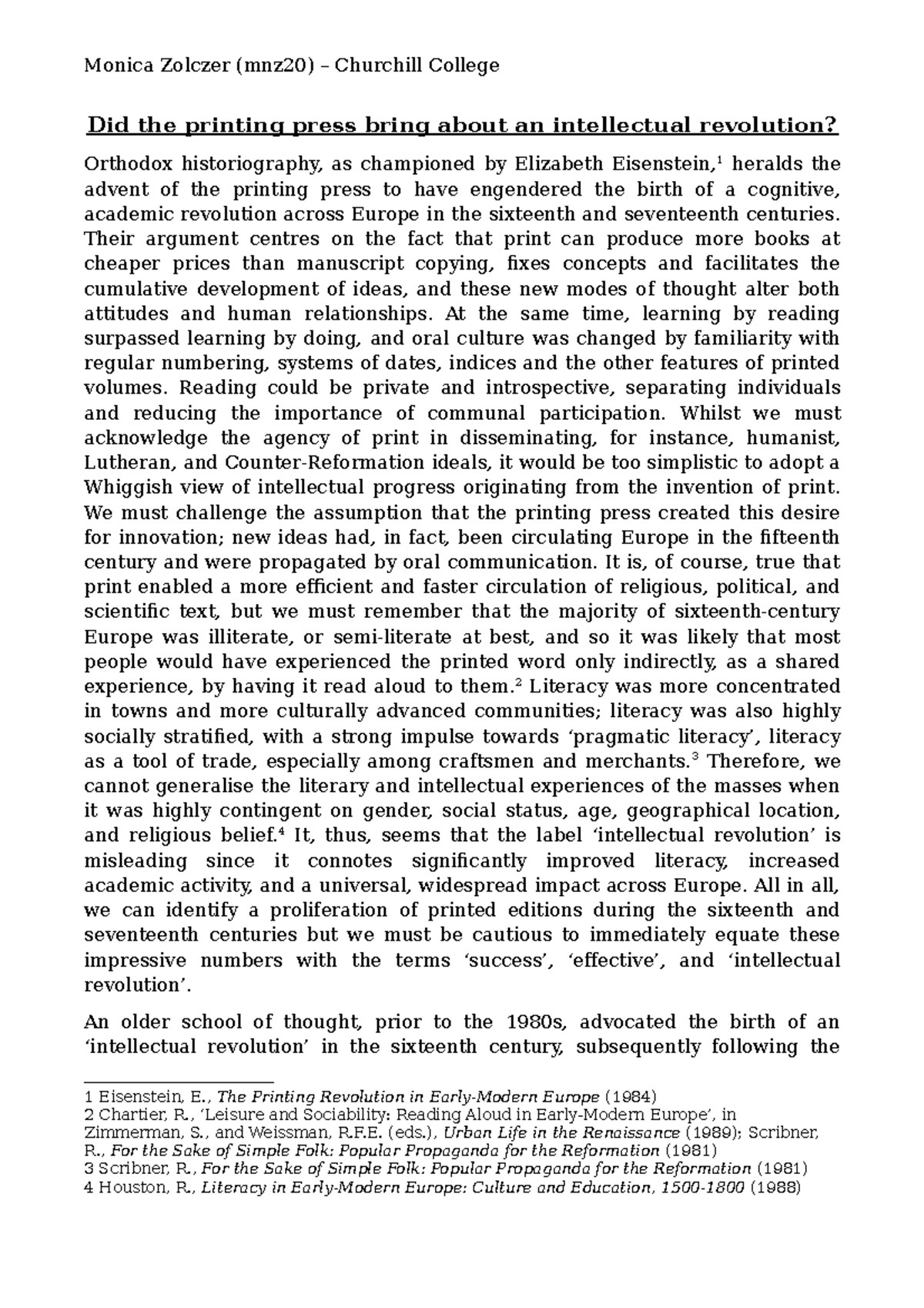 Essay - The Word, The Image - Monica Zolczer (mnz20) – Churchill ...