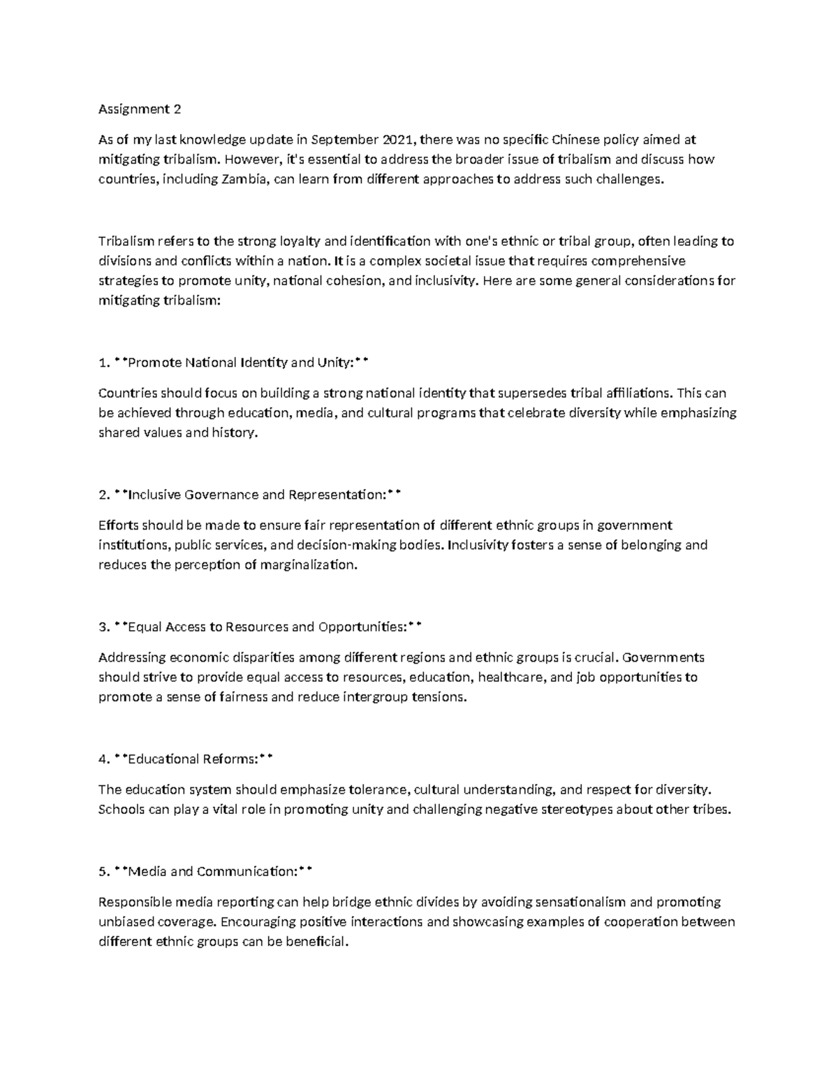 HRM 123 - Practical task - Assignment 2 As of my last knowledge update in September 2021, there ...