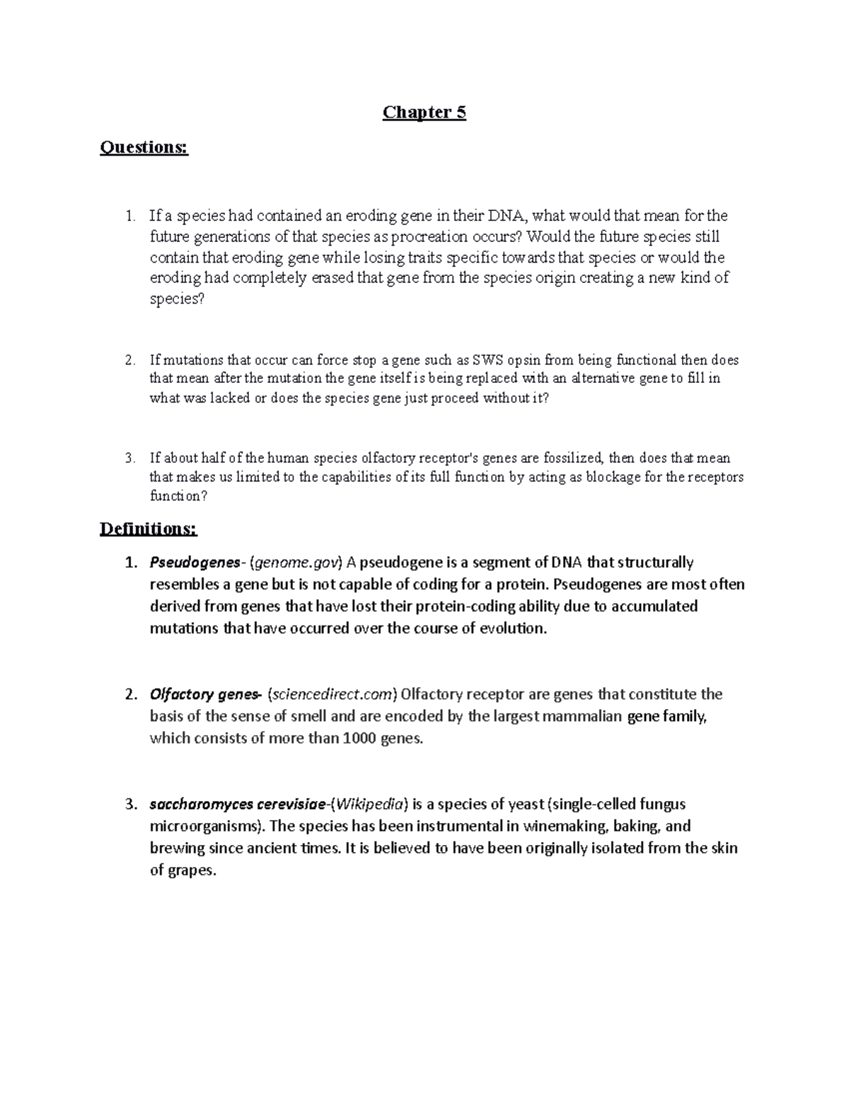 Chapter 5 This Is A Practice Example For Students To Develop And Use