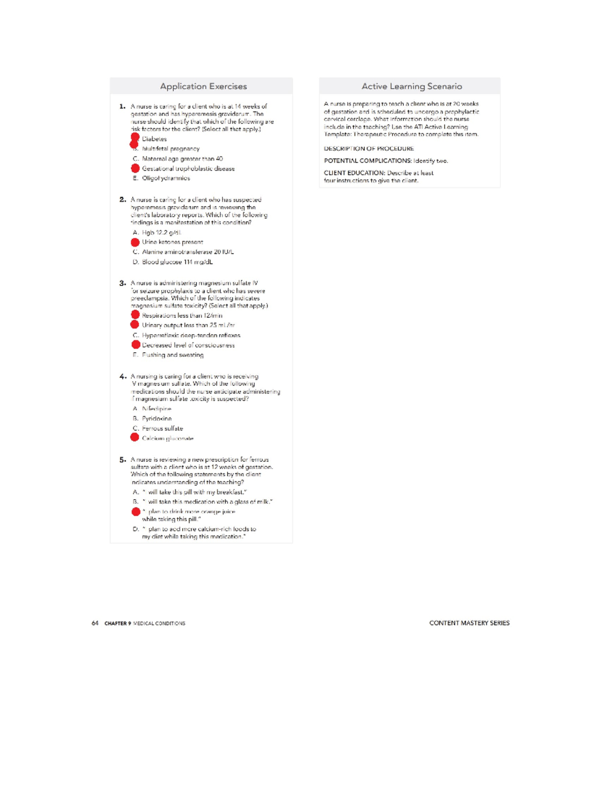 Chapter 9 - ATI - Application Exercises Active Learning Scenario 1. A ...