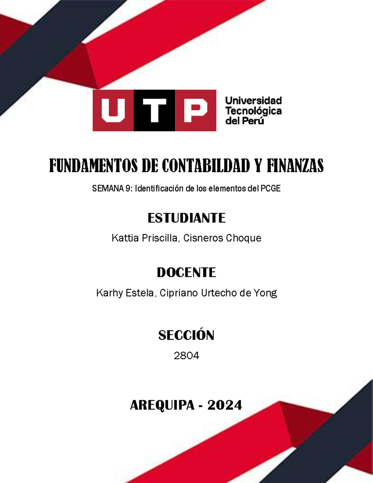 Caratula Fundamentos De La Contabilidad Y Finanzas Fundamentos De Contabildad Y Finanzas