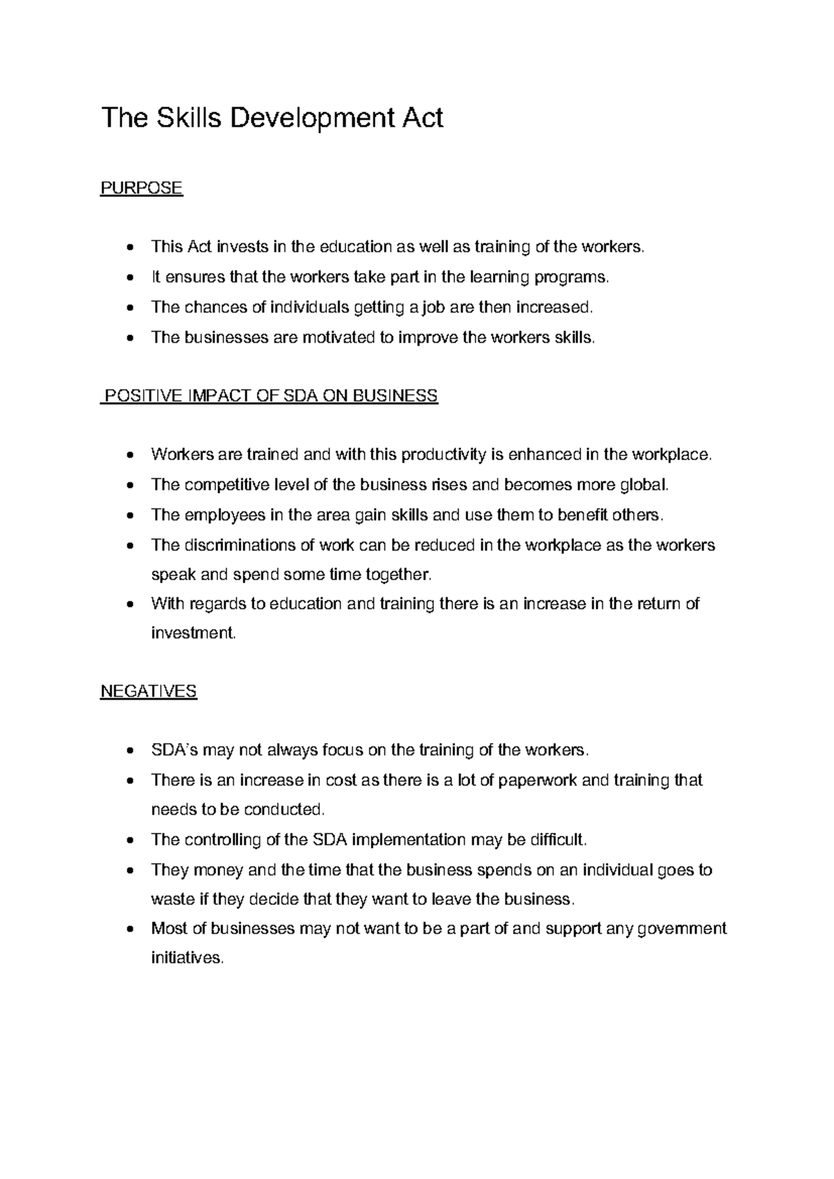 The Skills Development Act - The Skill s Development Act PURPOSE This ...