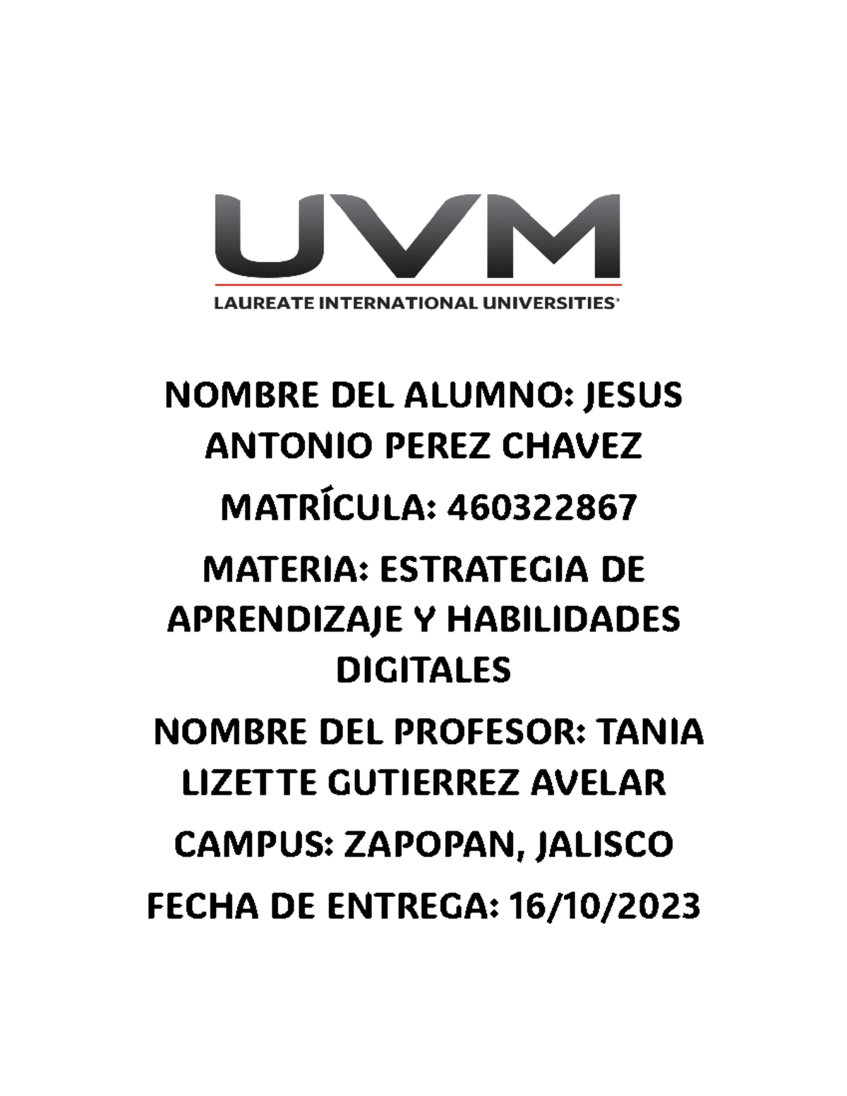 AVA Significado - NOMBRE DEL ALUMNO: JESUS ANTONIO PEREZ CHAVEZ ...