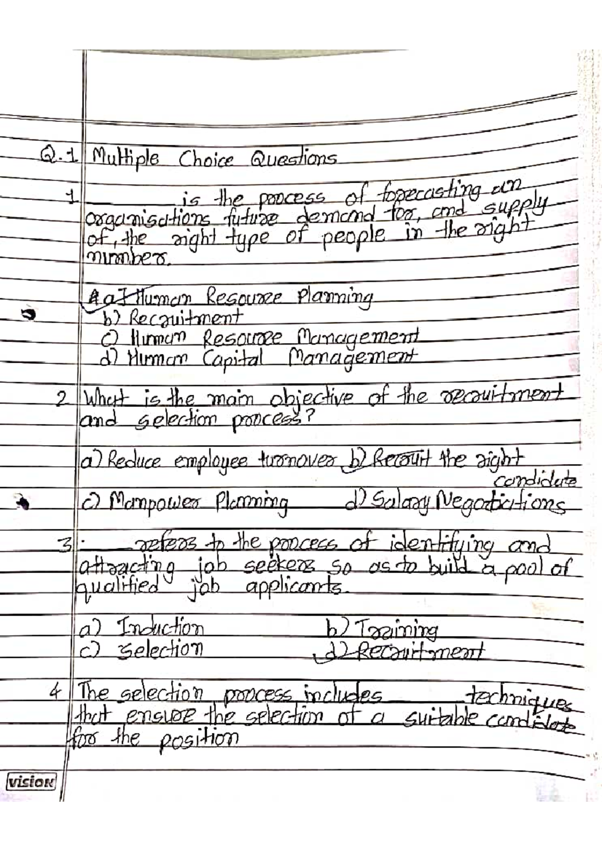 HRM Assignment 2 - GIVEN BY DR POINOLI - Human Resource - Studocu