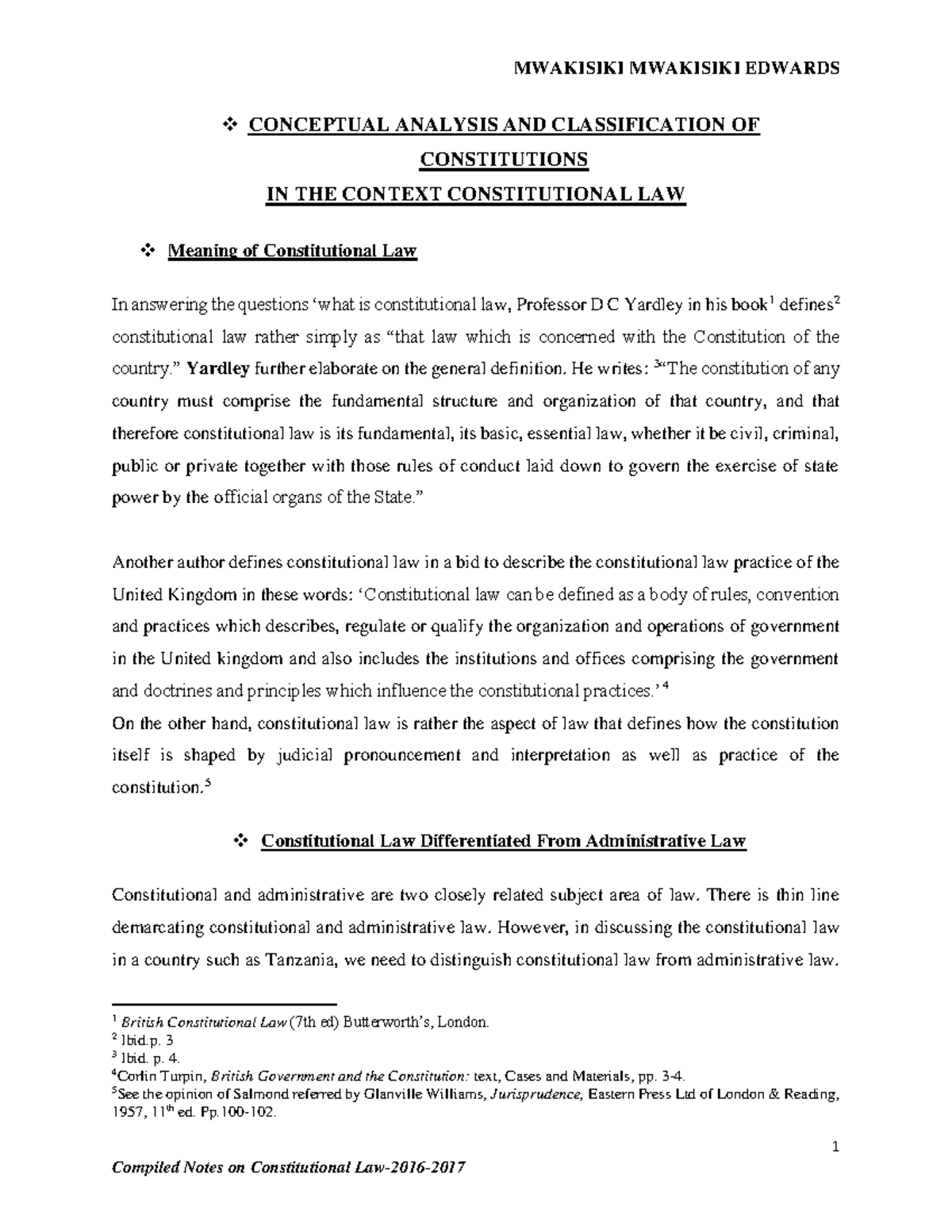 Constitutional LAW PART 1 Warning TT Undefined Function 22 1
