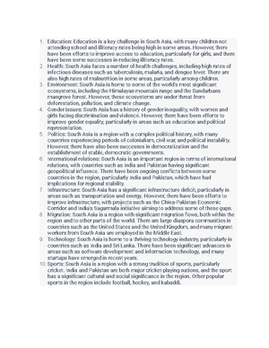 Global patterns - Define RNI and the TFR. Looking at Table 1, how are ...