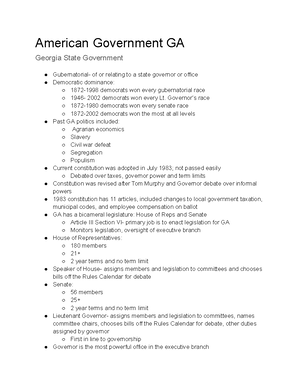 Self assessment 5 - POLS 1101 American Government Self-Assessment 5 ...