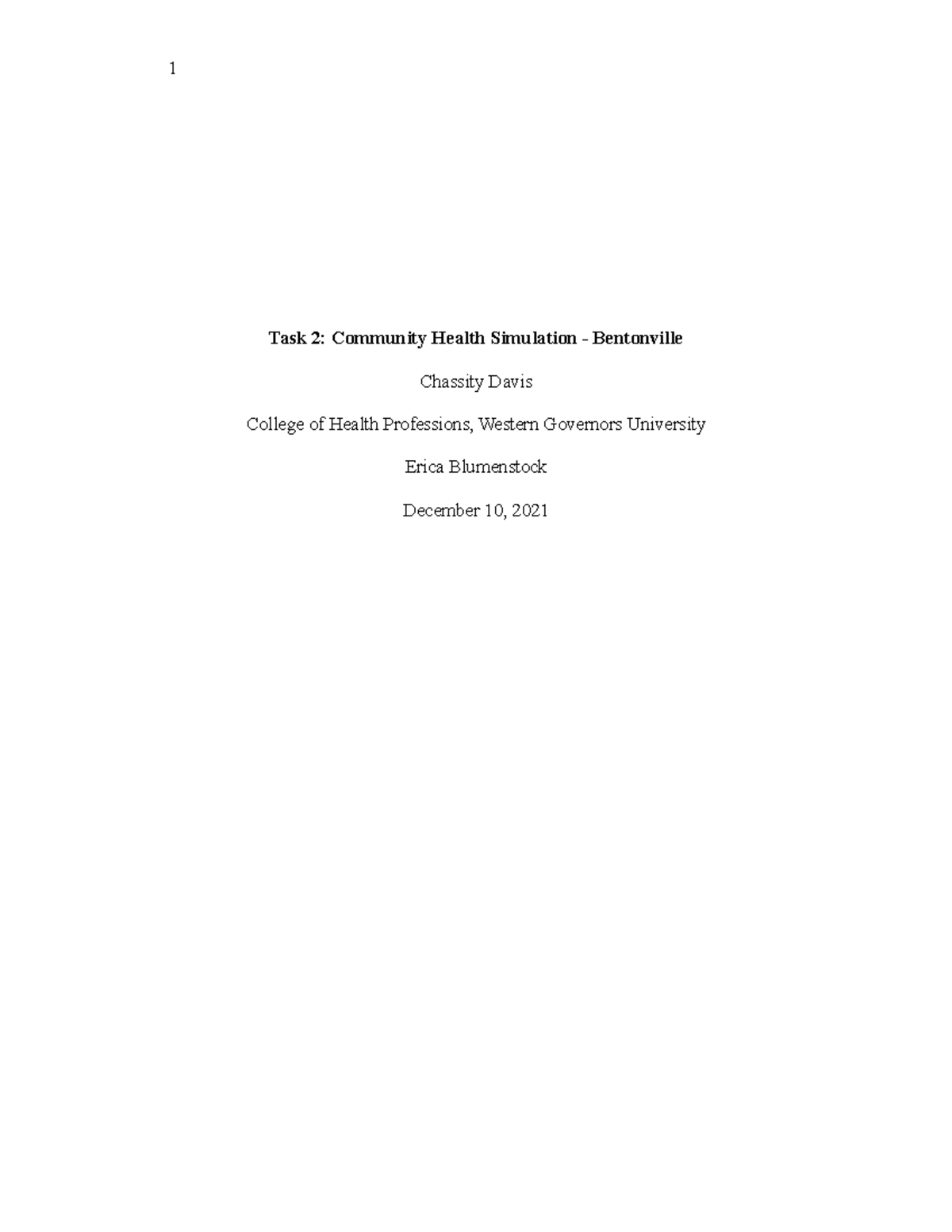 Western Governors University Task 2 - C228 (Submission 1) - Task 2 ...