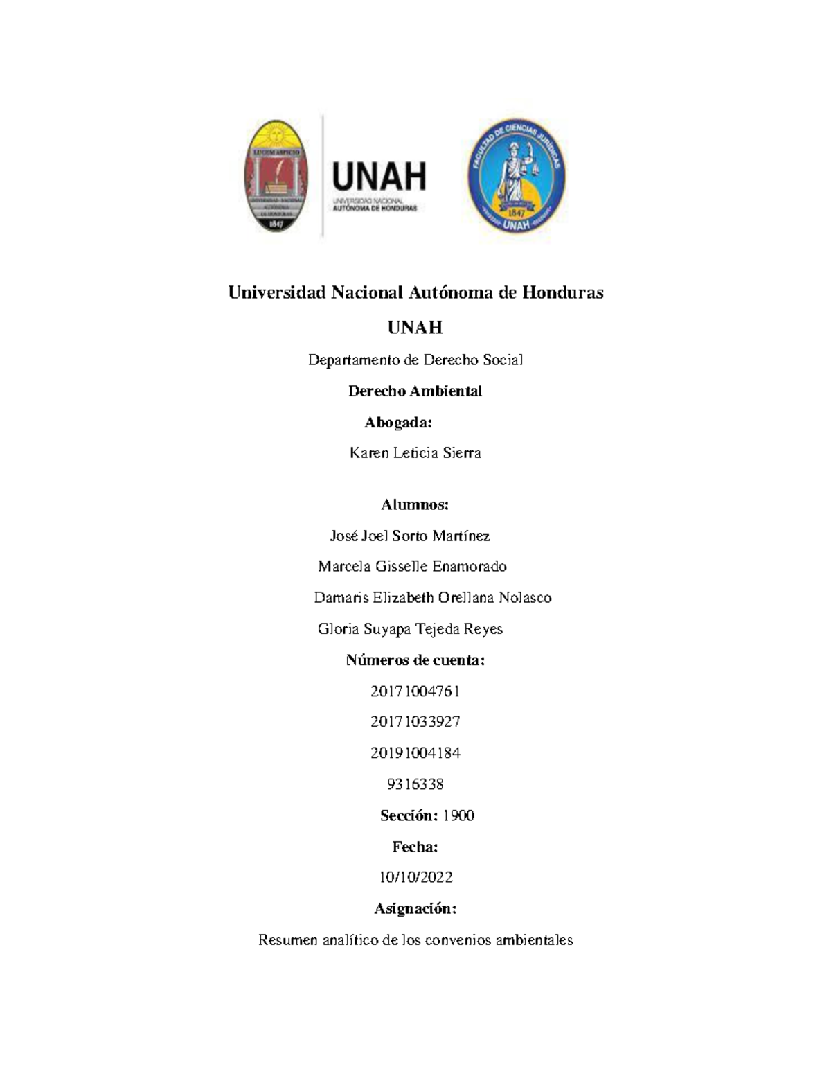 A2 - RA. GF - Informe de Convenios y Tratados - Universidad Nacional ...