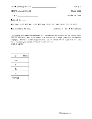 LEC 1 NOTE - LEC NOTE - Webpage: Avenue to Learn Please check regularly ...
