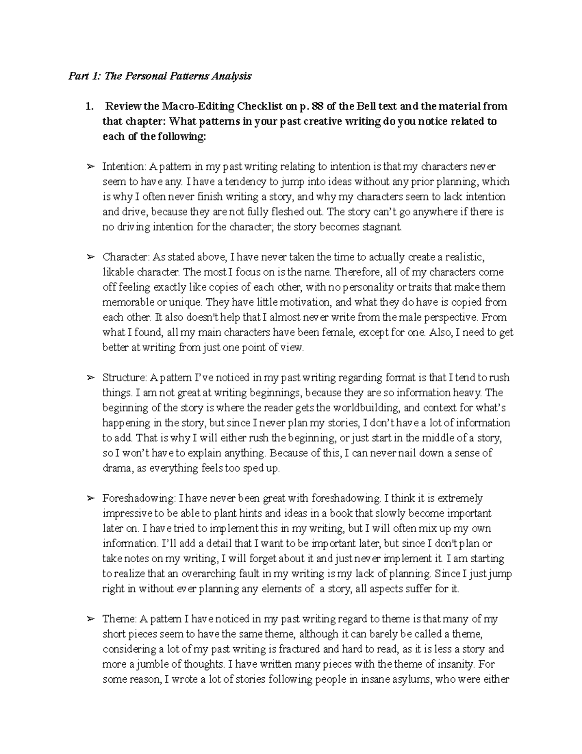 Final project editing - easy - Part 1: The Personal Patterns Analysis Review the Macro-Editing ...