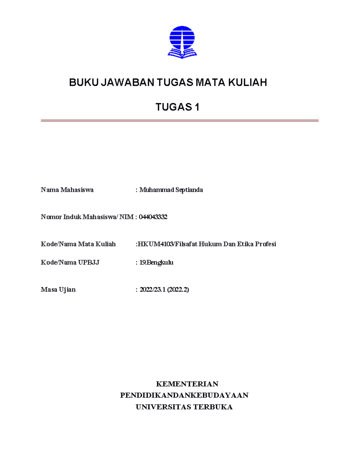 Salin-bjt umum tmk5 - Tugas - BUKU JAWABAN TUGAS MATA KULIAH TUGAS 1 ...