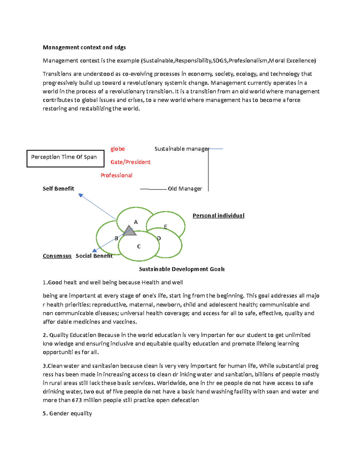 Management Context and SDGS - Management context and sdgs Management ...