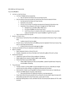 EXSS 288 Study Guide Exam 3 - EXSS 288 Study Guide Exam # Hip/Pelvis ...