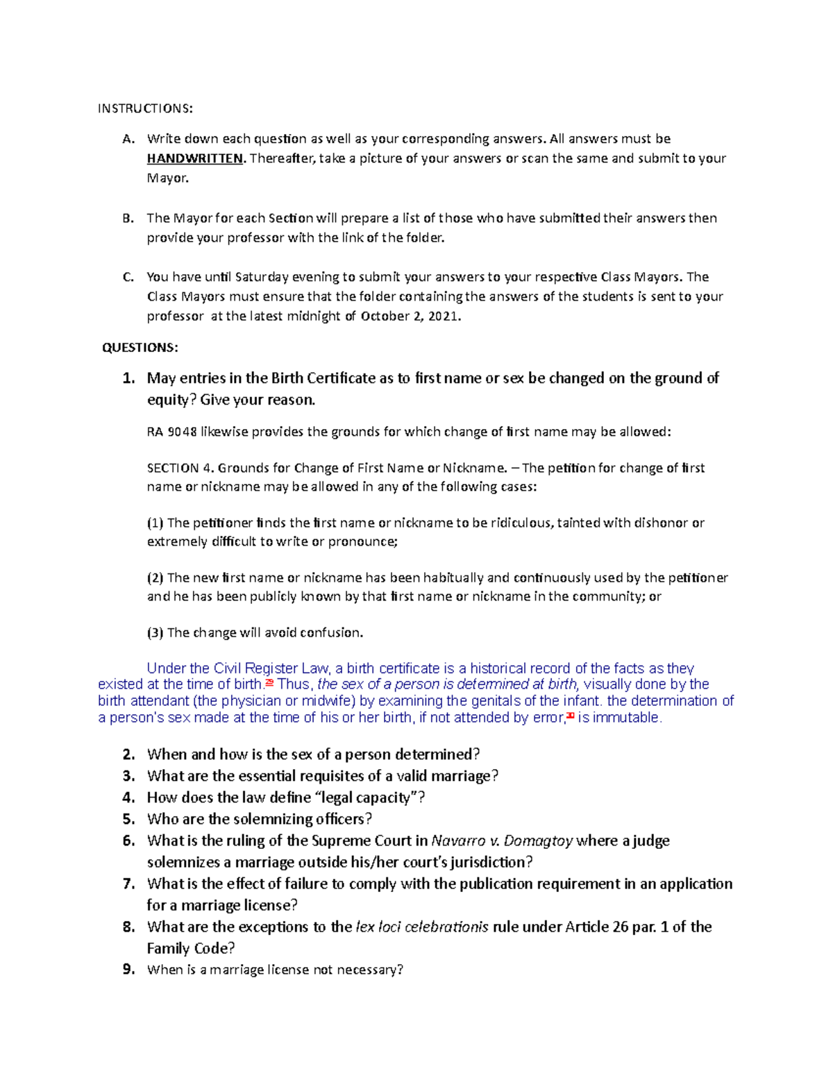26 - 40 - Civil Law Review - UC - Studocu