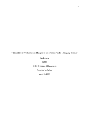 Module Four Assignment - 4-2 Assignment: Foreign Exchange Southern New ...