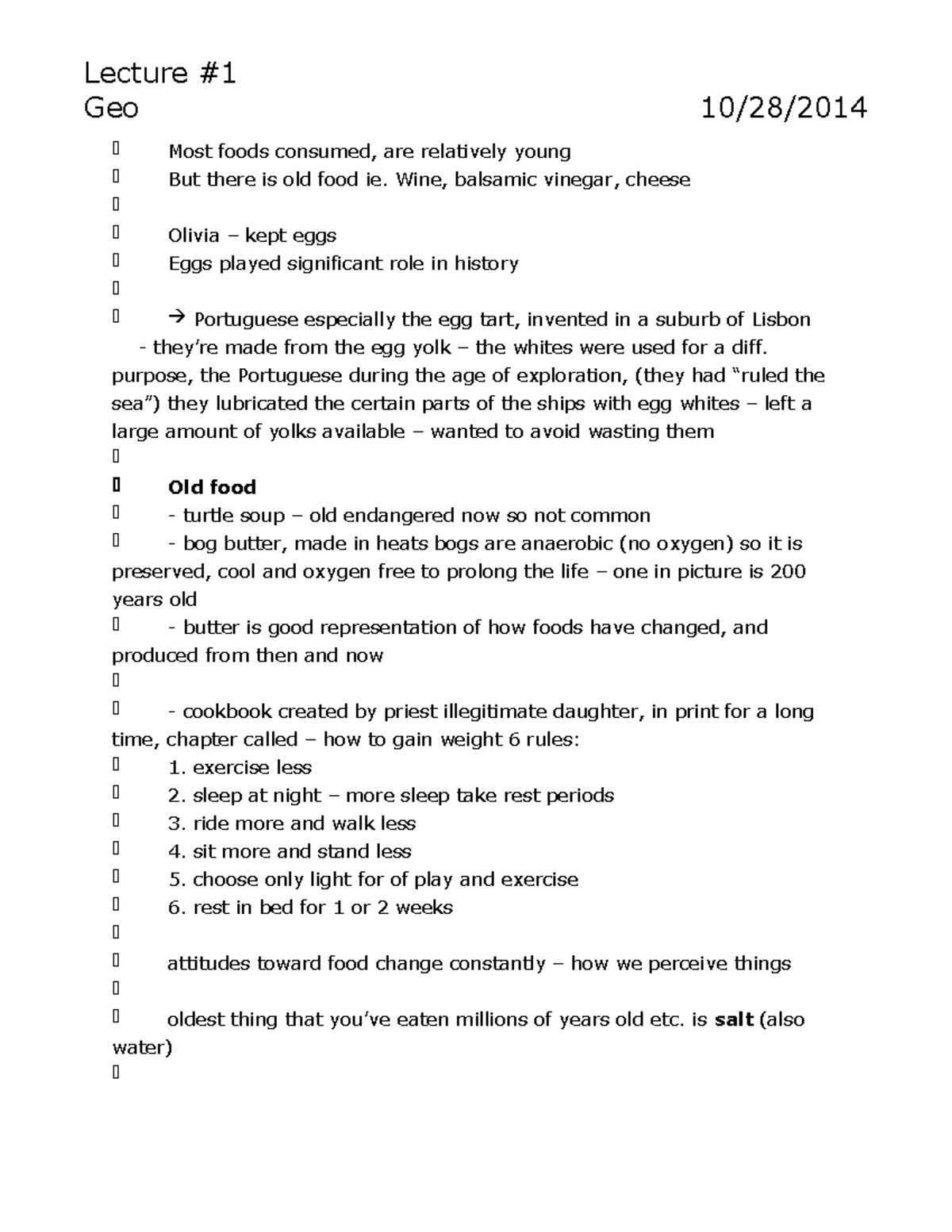 The Geography of Toronto - Lecture notes - Lectures - Lecture notes ...