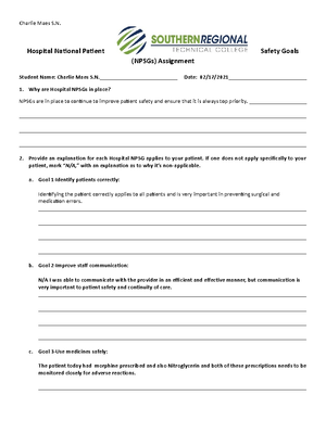 Post Fall Documentation - Studocu