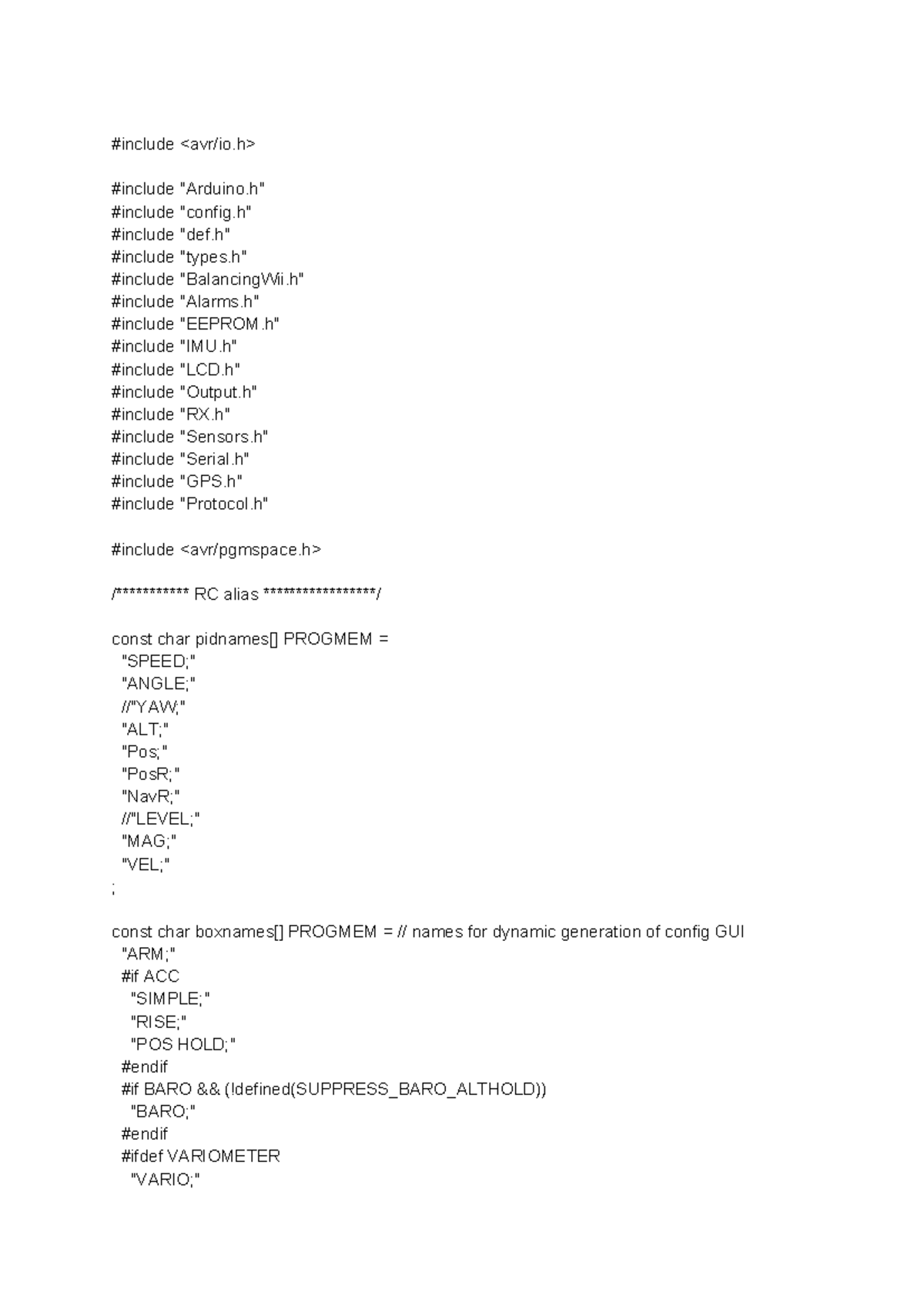 Code 1 - VVVV - #include #include "Arduino" #include "config" - Studocu