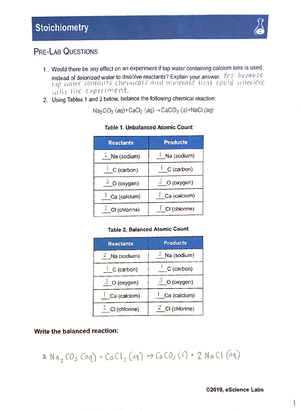 Lab 18: Tests for Carbohydrates - CHEM 101 F - Studocu