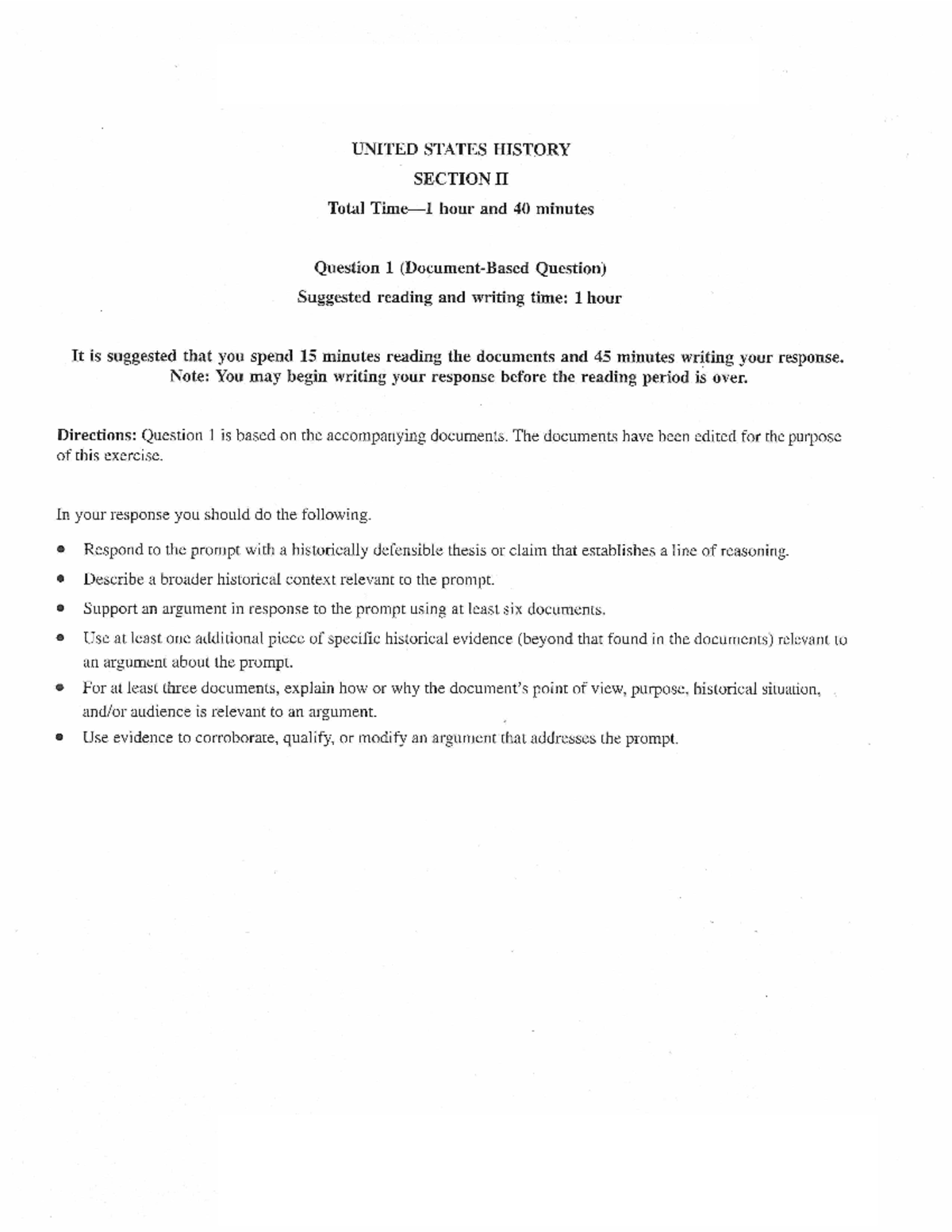 DBQ Practice - Studocu